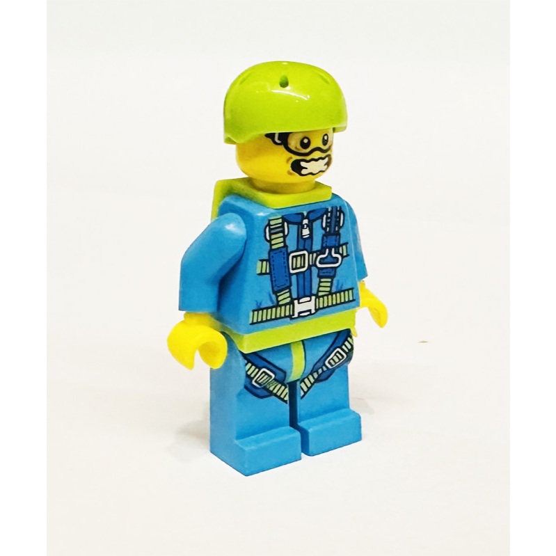 Minifigura lego original series collectibles skydiver | Shopee Brasil
