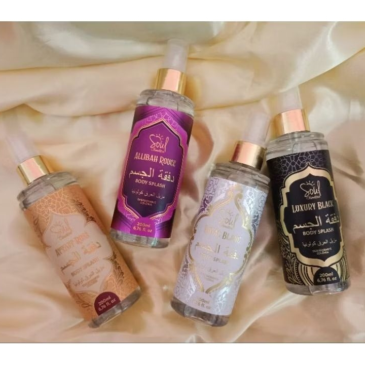 Body Splash Árabe Soul Cosméticos Collection 200ml | Shopee Brasil