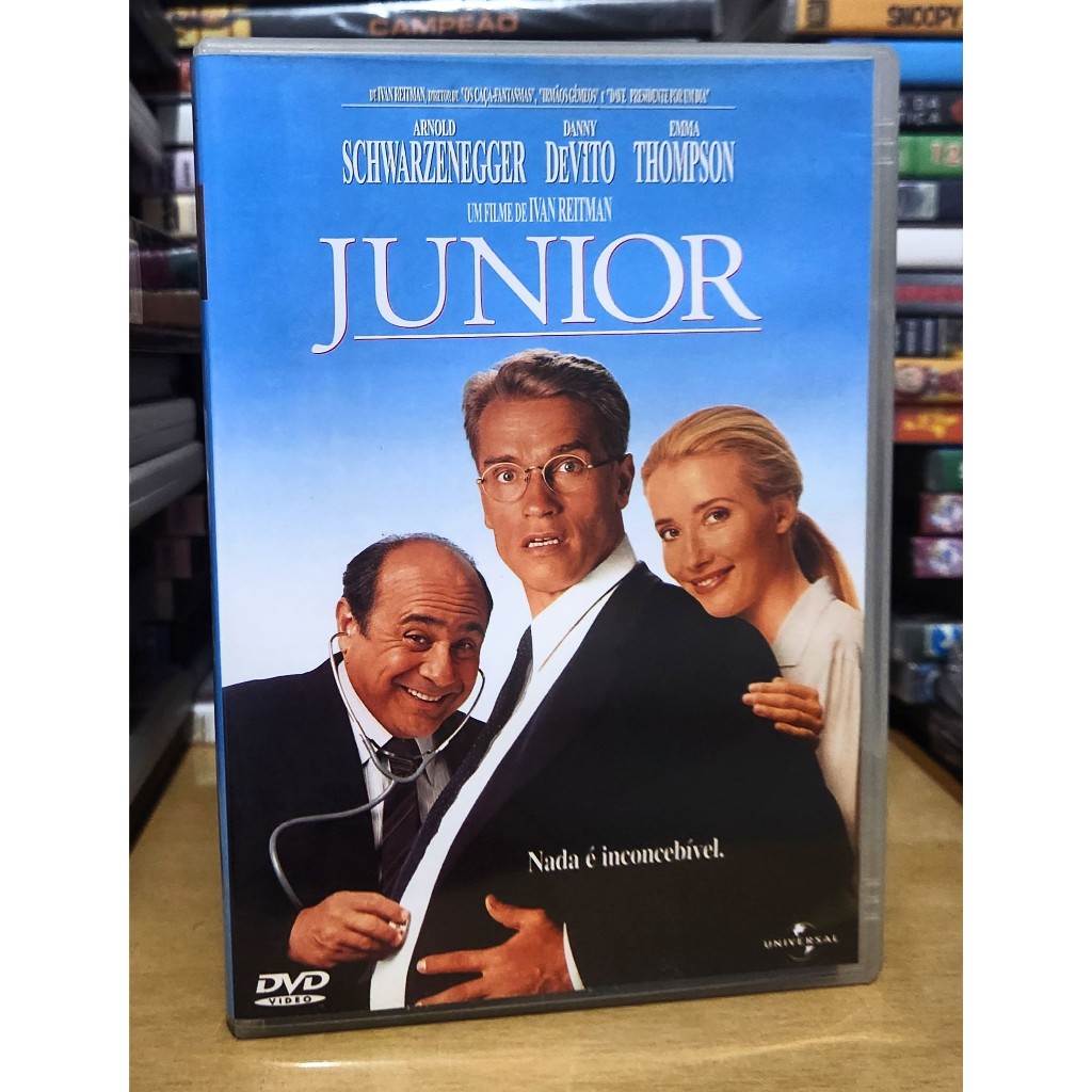 DVD Junior - Arnold Schwarzenegger (Original Seminovo) | Shopee Brasil
