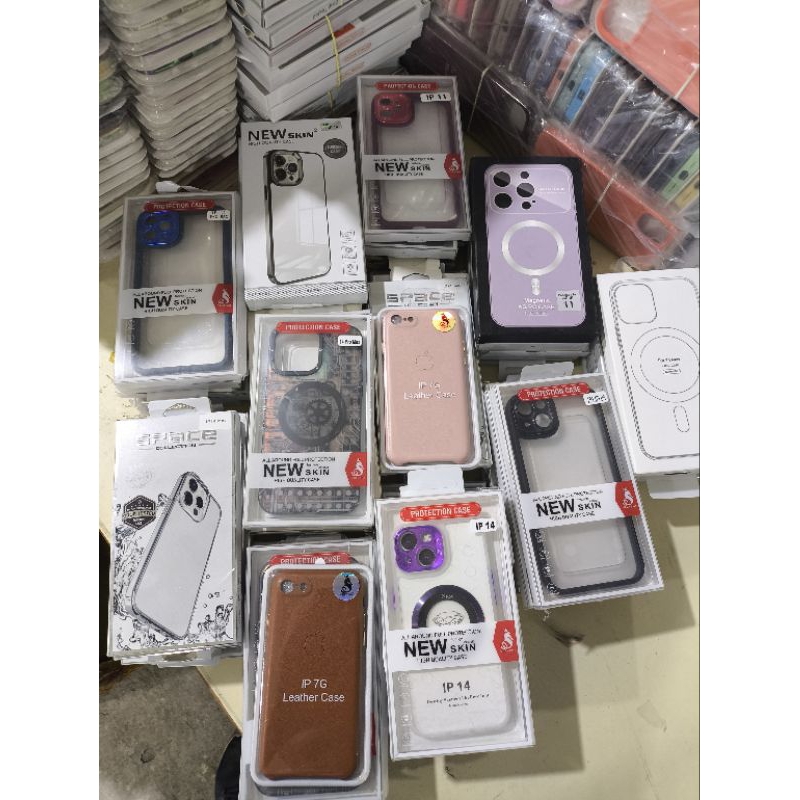 Kit 50 Capas Capinhas Cases Para IP 7/8+, iP 11 Pro/Pro Max, iP 12 Pro ...