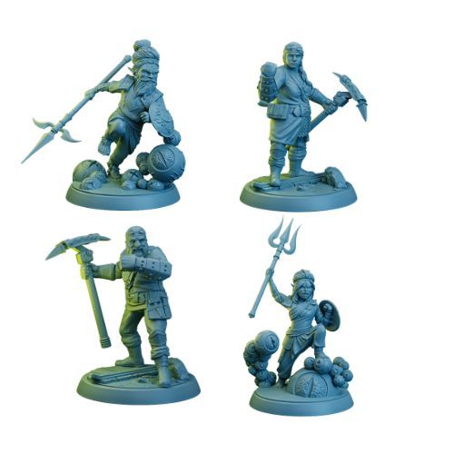 Miniatura RPG Anão Halfling DnD D&D Dungeons and Dragons | Shopee Brasil