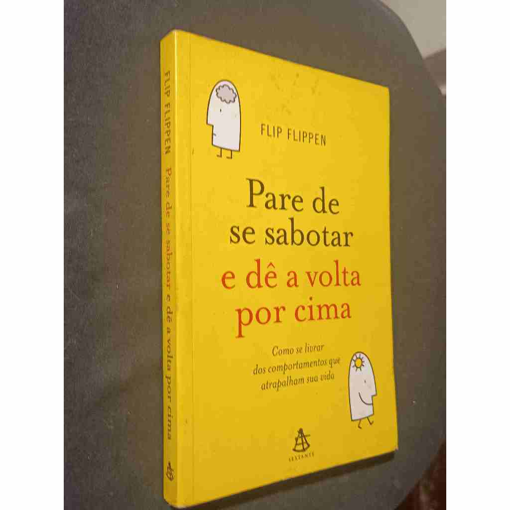 Pare de Se Sabotar e Dê a Volta por Cima por Flip Flippen | Shopee Brasil