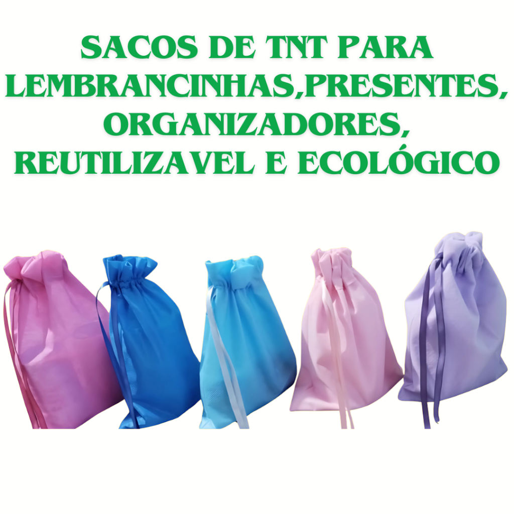 Sacos TNT Sacos para presente Sacos para lembrancinhas para festas saco ...