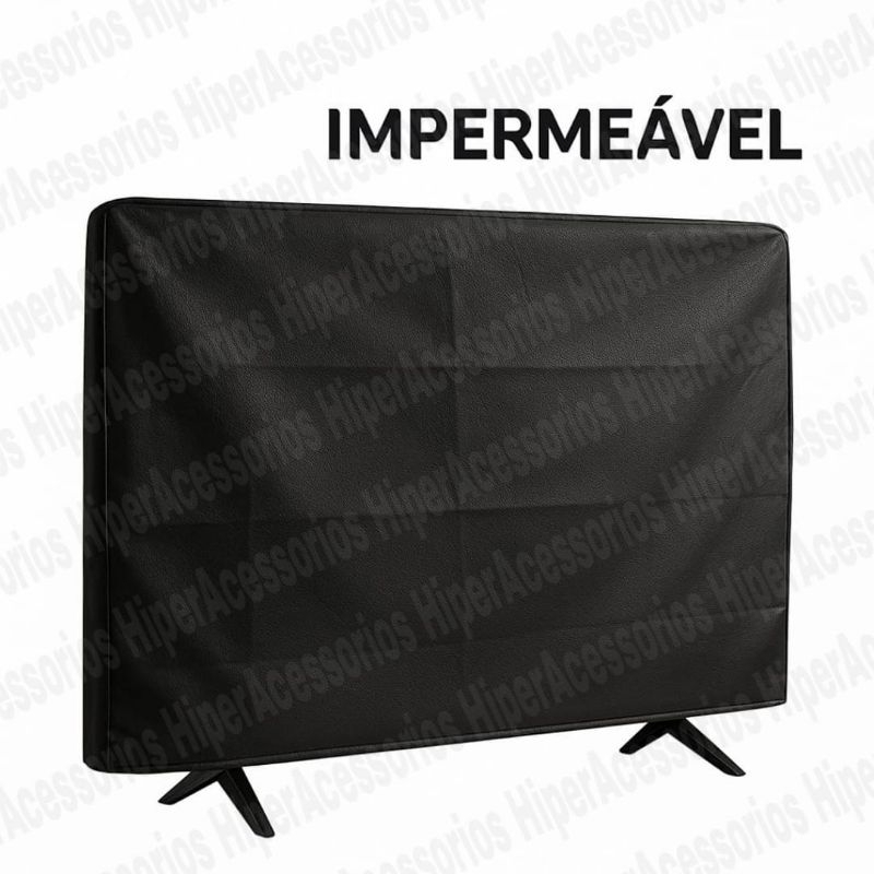 Capa Televisão Couro Imperméavel 32 á 75 Polegadas Proteção Contra ...