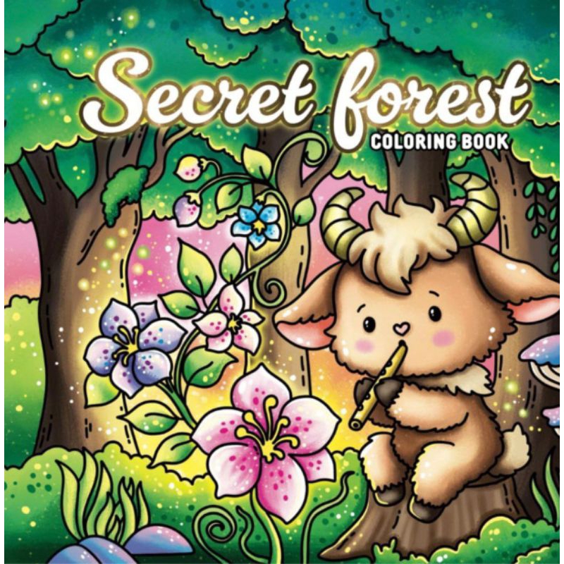 livro de colorir Secret Forest, Bobbie Goods | Shopee Brasil