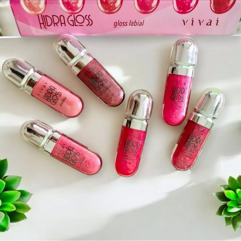 Hidra Gloss Labial Vivai | Shopee Brasil