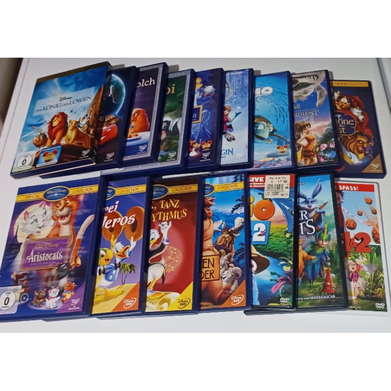 Combo com Dvds Disney (ler descrição) | Shopee Brasil