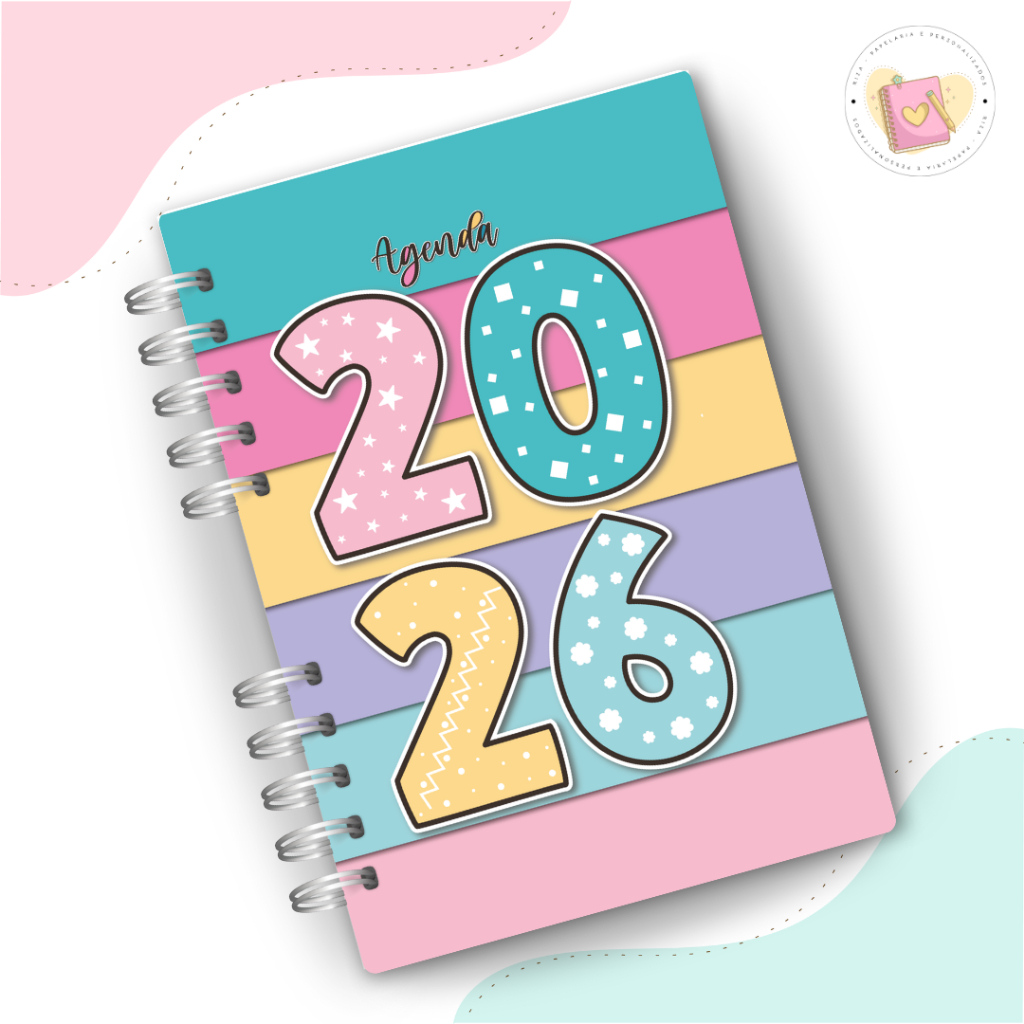Agenda Personalizada 2026 Collor - 1 dia por página | Shopee Brasil