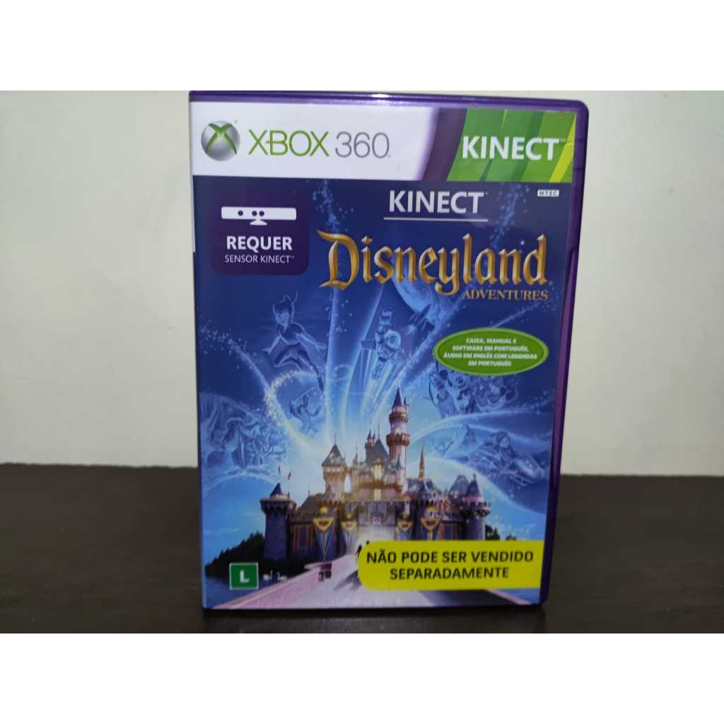 Jogo Kinect Disneyland Adventures Xbox 360 Original Mídia Física ...