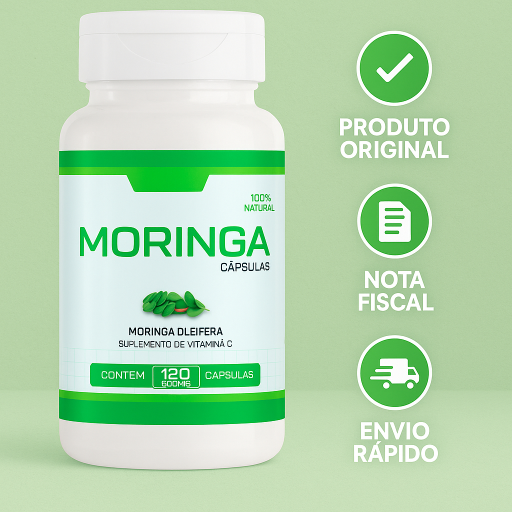 MORINGA OLEIFEIRA PREMIUM 120 CÁPSULAS POTE LACRADO E ORIGINAL | Shopee ...
