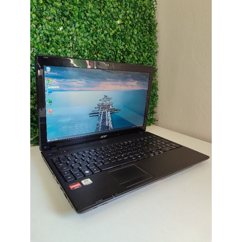 NOTEBOOK ACER DUAL CORE 4GB RAM 120GB SSD TELA GRANDE FORMATADO USADO ...