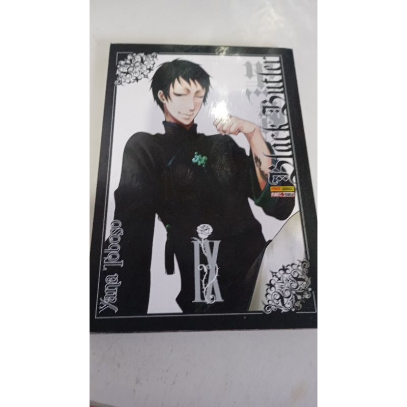 Mangá Black Butler 9 volume kuroshitsuji | Shopee Brasil
