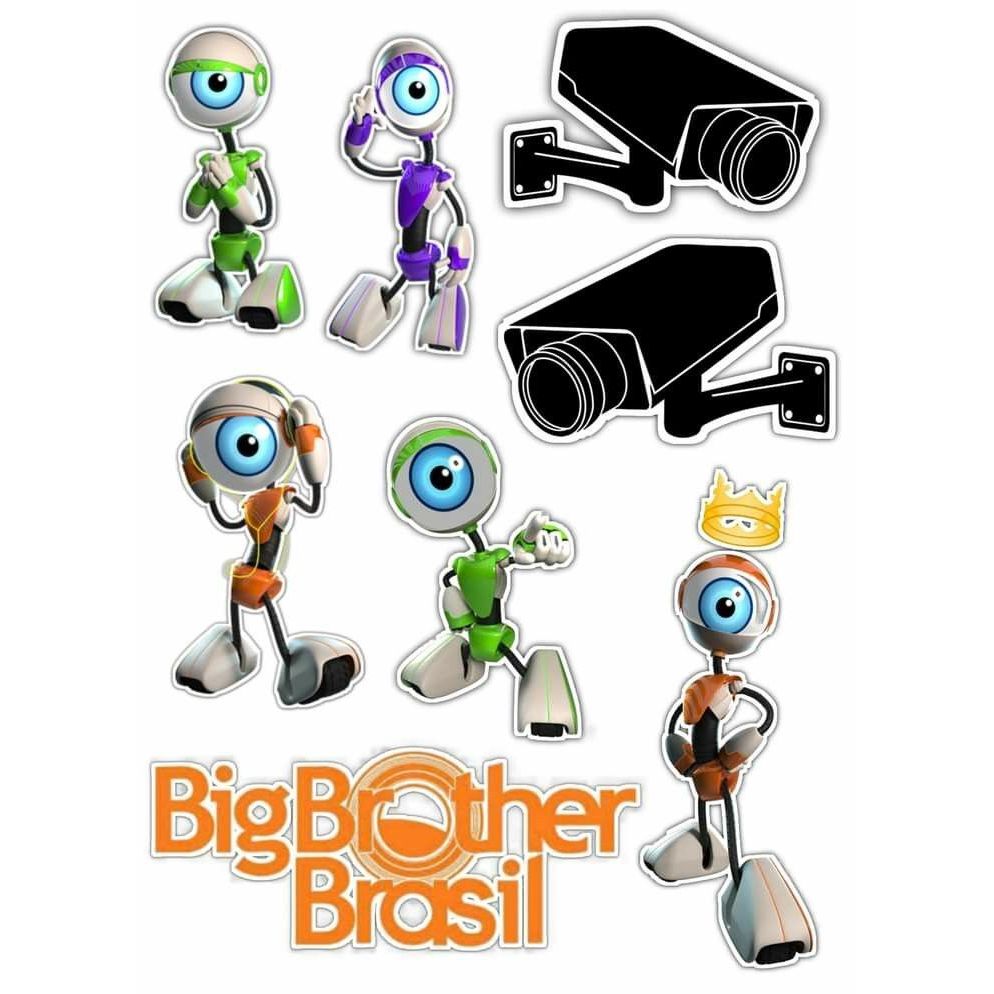 Topo de bolo - BBB (Big Brother Brasil) | Shopee Brasil