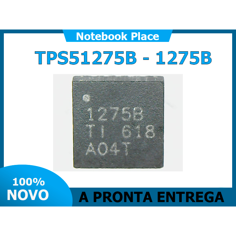 TPS51275B - 1275B QFN-20 100% NOVO A PRONTA ENTREGA | Shopee Brasil
