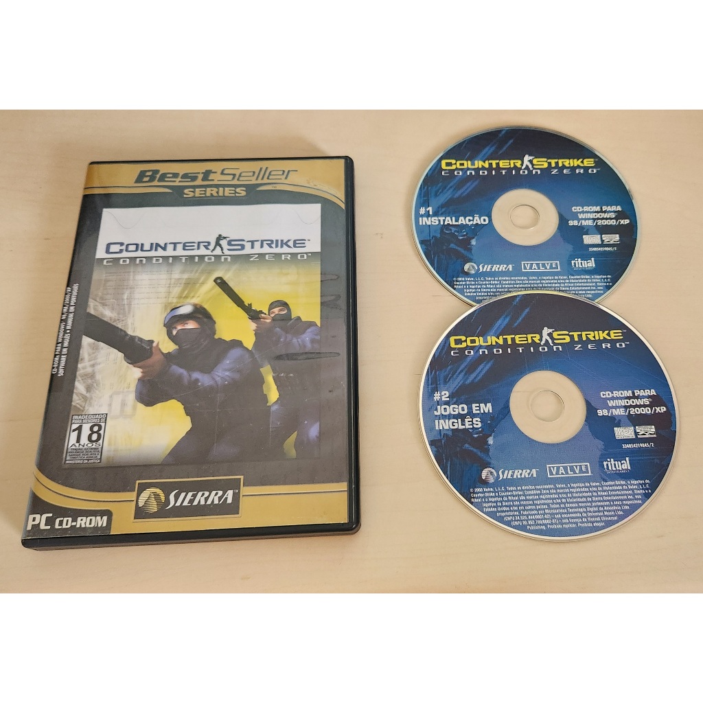 Jogo Pc Counter Strike Condition Zero Original Completo | Shopee Brasil
