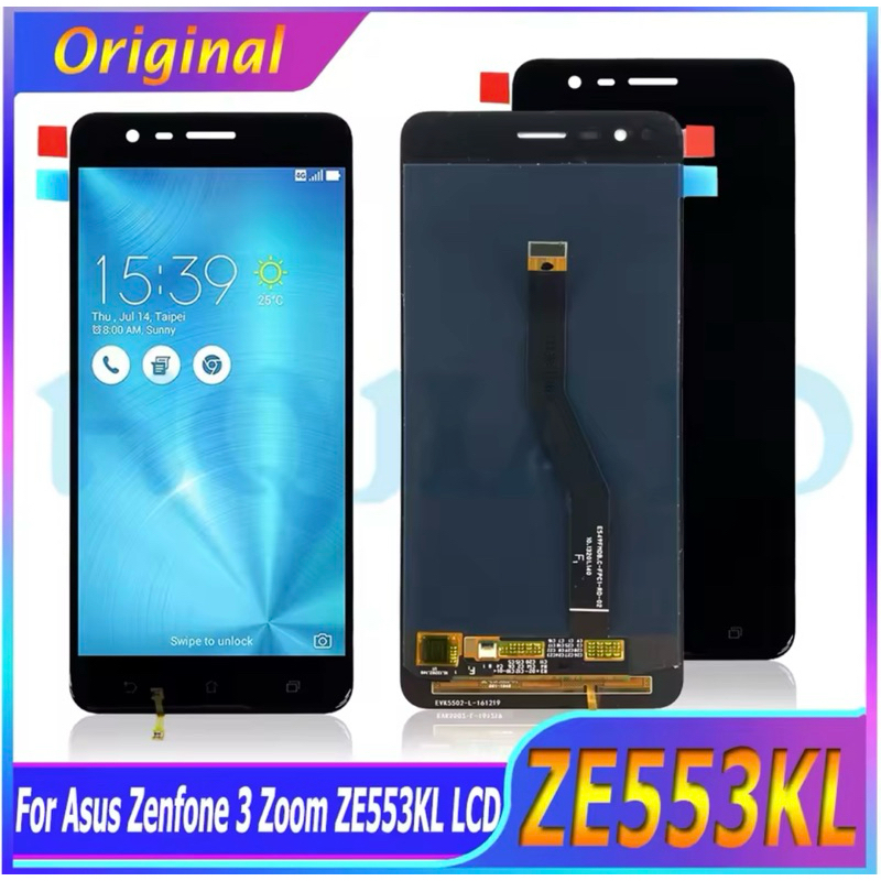Display Tela Touch Frontal Para Asus ZenFone 3 Zoom ZE553KL Z01HD ...