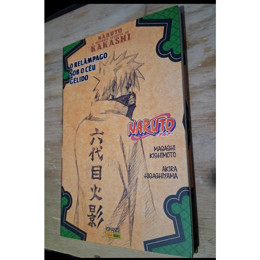 a história secreta de kakashi: o relâmpago sob o céu gélido - naruto | Shopee Brasil