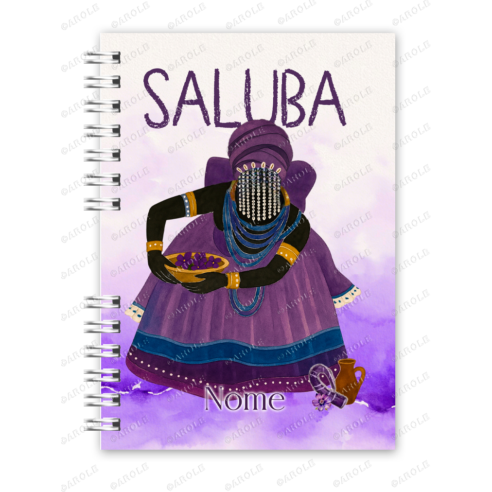 Caderno de Nanã Saluba - Coleção Orixá - (TAMANHO 21x15) Umbanda e ...