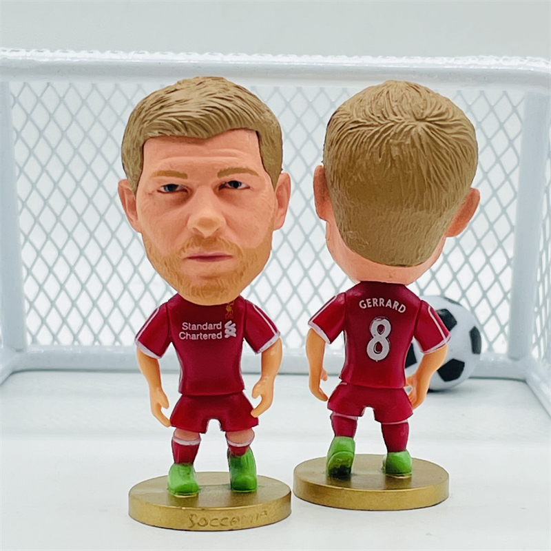 Minicraque Steven Gerrard Liverpool Miniatura Boneco Action Figure ...