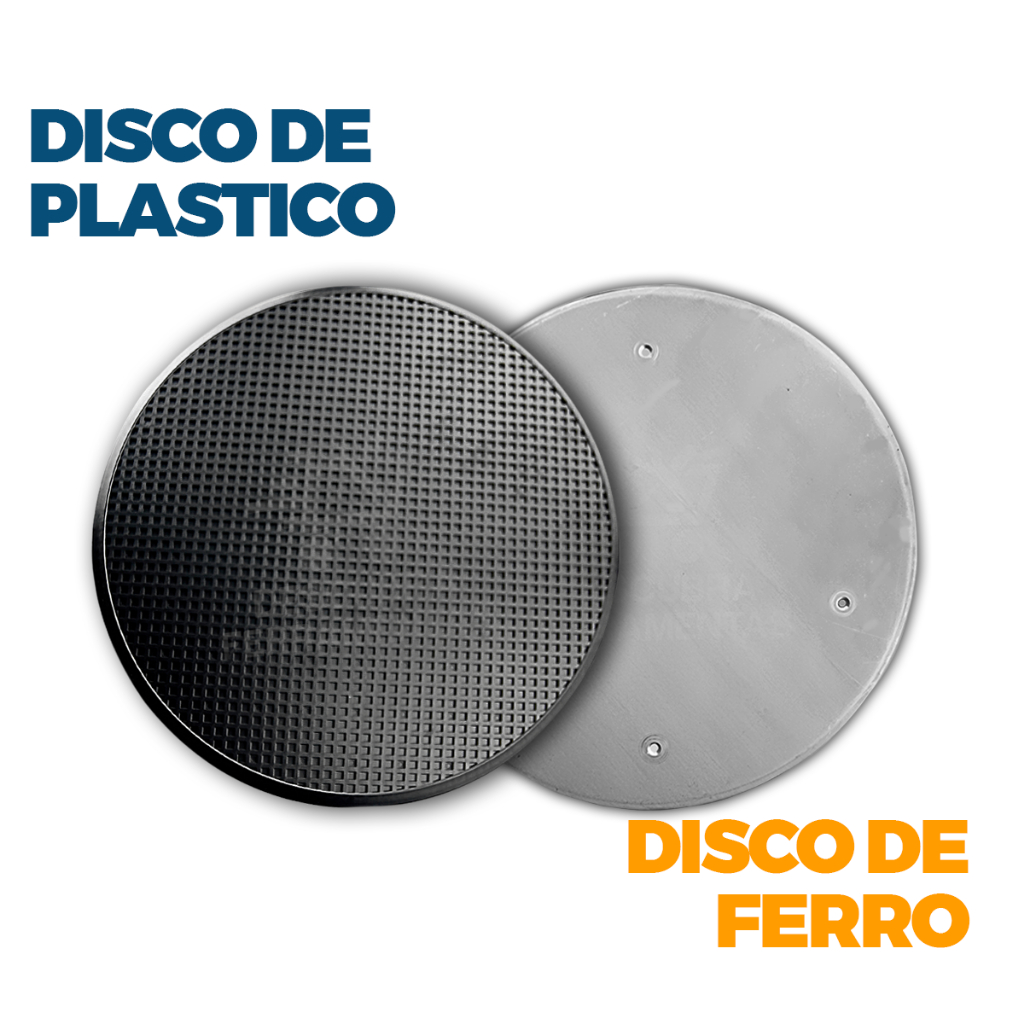 Disco de Plástico Polipropileno Disco de Ferro para Desempenadeira ...