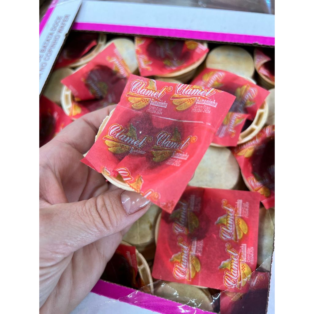 Doce de banana no copinho de biju com 50 unidades | Shopee Brasil
