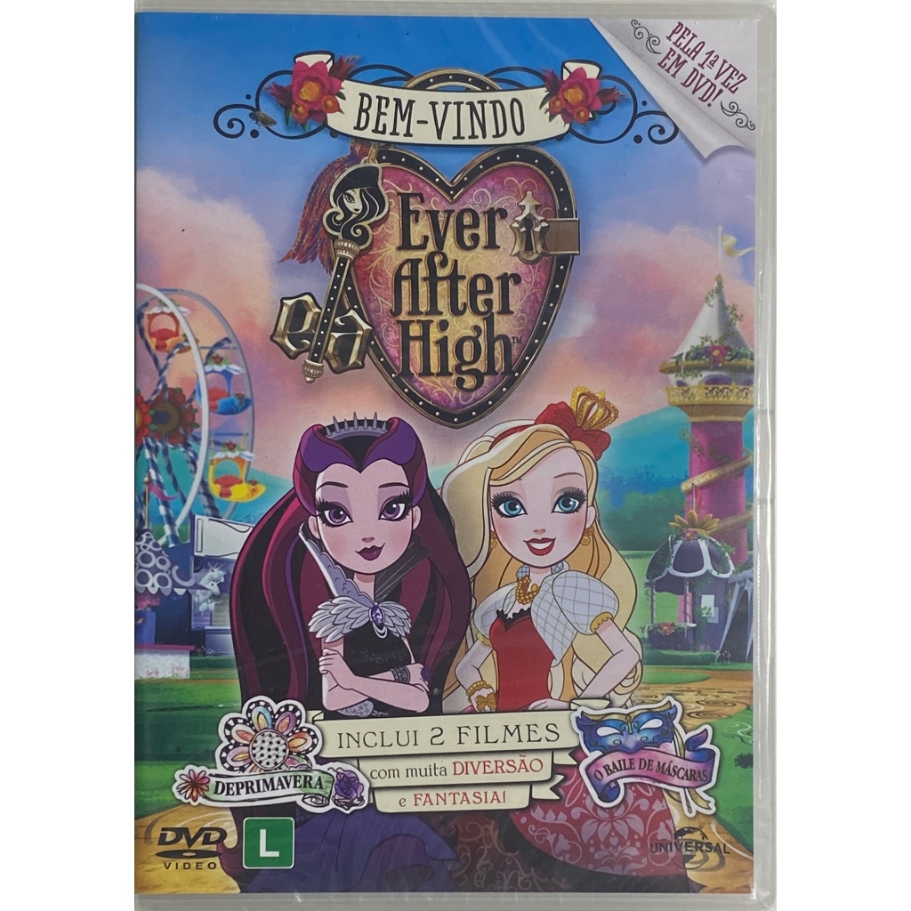 Bem-Vindo Ever After High - 2 Filmes (DVD Lacrado e Original) | Shopee ...
