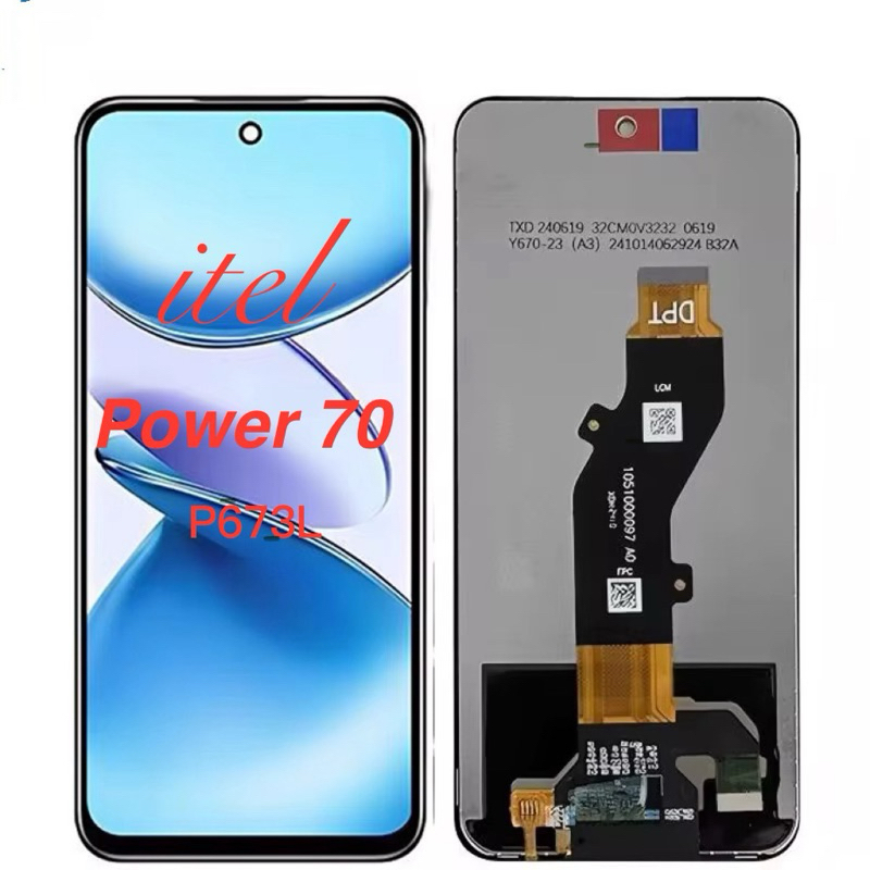 Tela Touch Display Lcd Itel Power 70 / P673L | Shopee Brasil