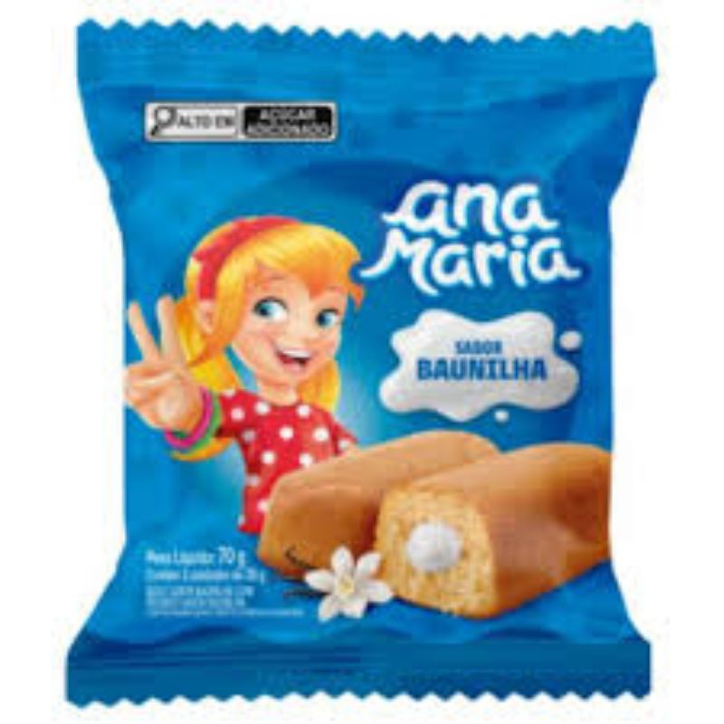 Kit 3 Bolinhos Ana Maria – Sabores Variados | Shopee Brasil