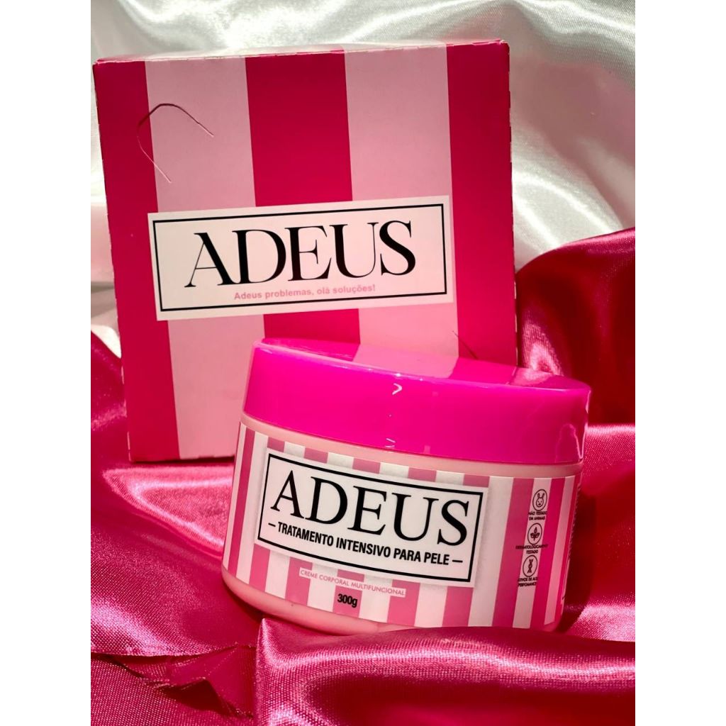 ADEUS - creme tratamento intensivo Pele - 300g | Shopee Brasil