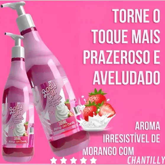 Body Girl: Glow Gel Hidratante Beijável para Corpo e Virilha | Shopee ...