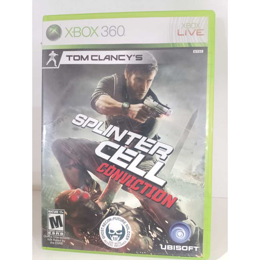 Jogo Splinter Cell Conviction original Xbox 360 | Shopee Brasil