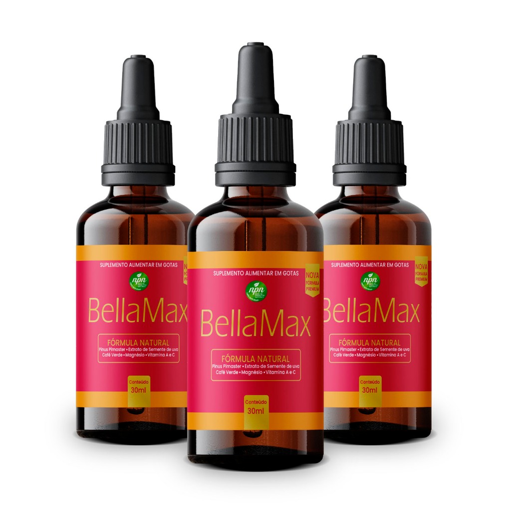 Bella Max 3 Meses Suplemento Alimentar Original | Shopee Brasil