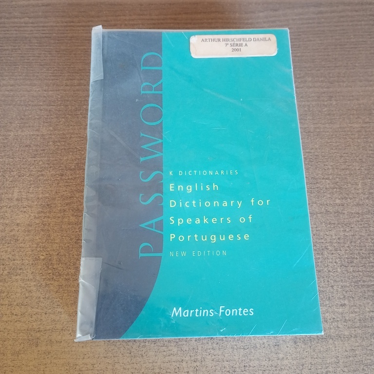 Dicionário Password: English Dictionary for Speakers of Portuguese ...