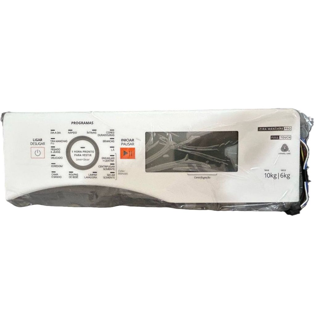 PLACA DE INTERFACE E CONSOLE PARA LAVA E SECA BRASTEMP BNQ10 BIVOLT ...