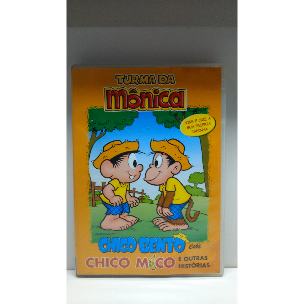 DVD Turma da Mônica Chico Bento em Chico Mico e outras histórias md1424 ...