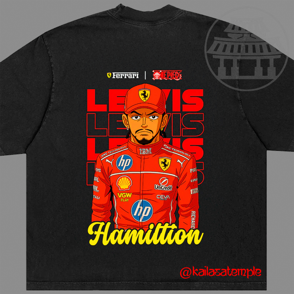 Camiseta Urban Lewis Hamilton Speed Edição Especial F1 100% Algodão ...