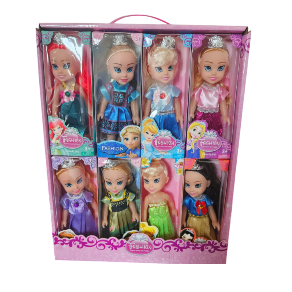 1 Bonecas Bonequinhas Princesas Disney Presente Meninas Branca de Neve ...