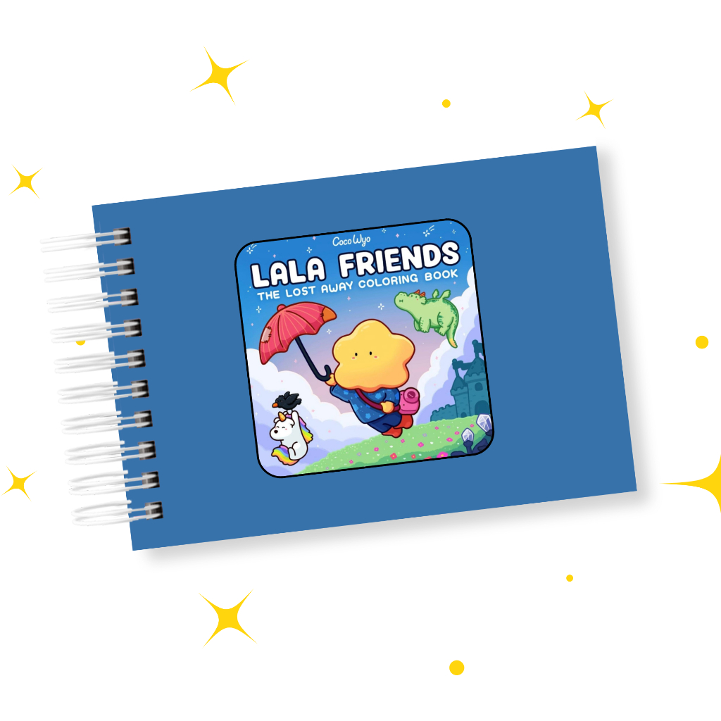 Livro de Colorir Lala Friends - A5 - 44 folhas - Gramatura 180G ...