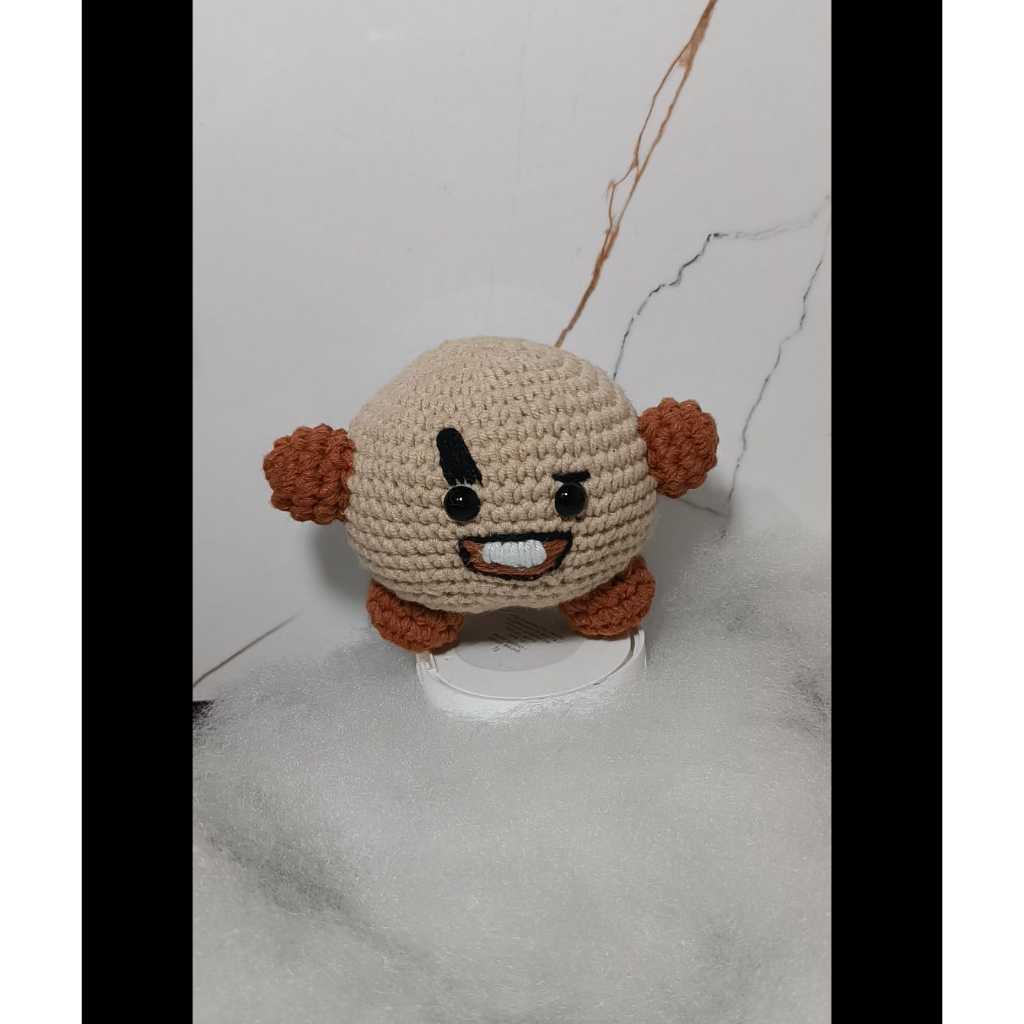Amigurumi Snooky BT21 BTS (YOONGI OU SUGAR) | Shopee Brasil