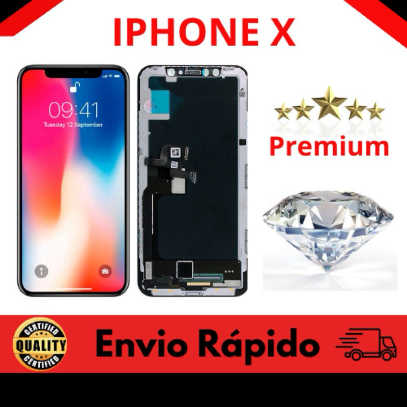 Tela Display Frontal iPhone X – Tecnologia Incell / Oled Super Premium ...