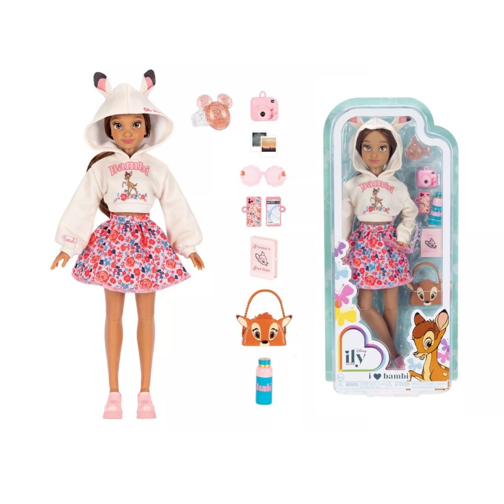 Boneca Ily 4ever Bambi Fashion Doll Jakks Disney | Shopee Brasil