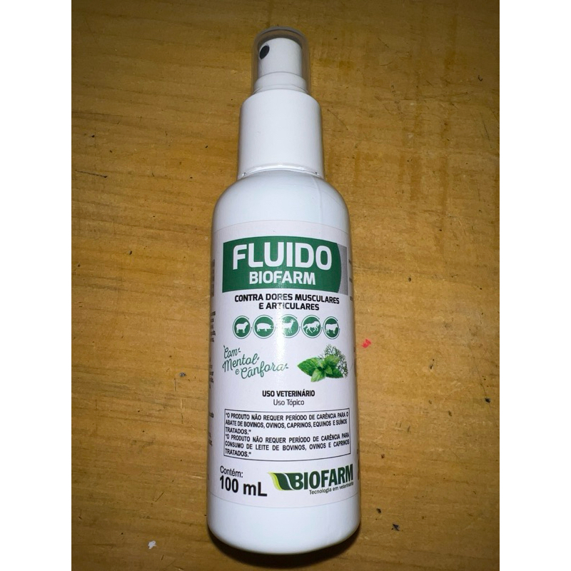Fluido Biofarm Mentol 100Ml | Shopee Brasil