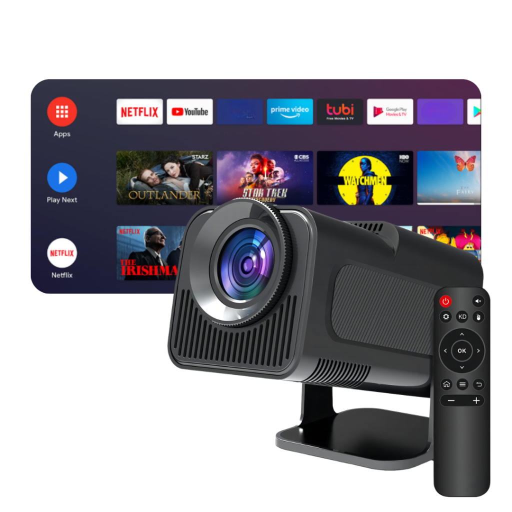 Mini Projetor Smart Hy320 mini Android Full HD1080 Bluetooth Wi-fi Android HDMI USB | Shopee Brasil