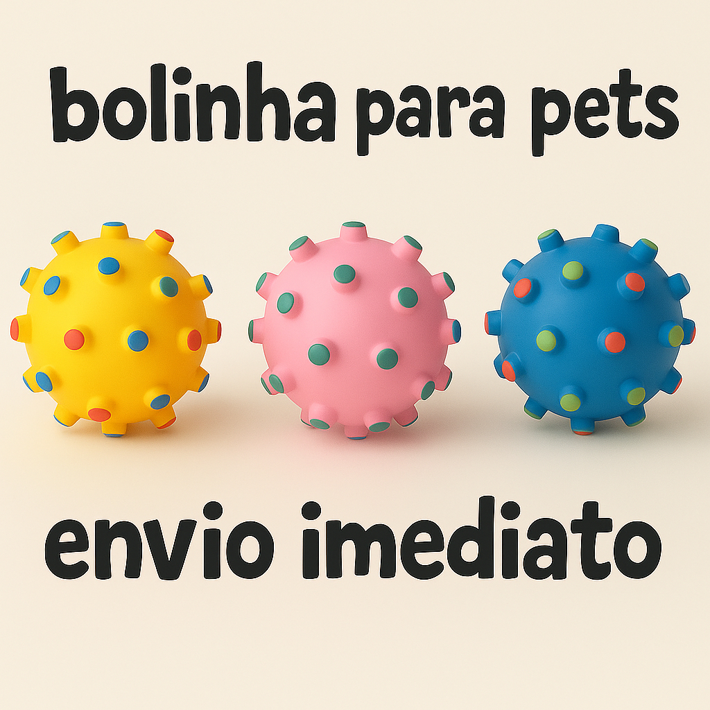 bolinha para pet's/ bolinha para pet's com desenhos de patinha 6 cm ...