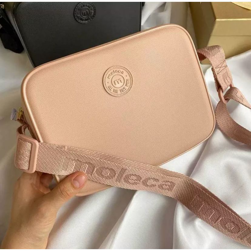 Bolsa Feminina Moleca Original Alça Ajustável Modelo Quadrada | Shopee ...