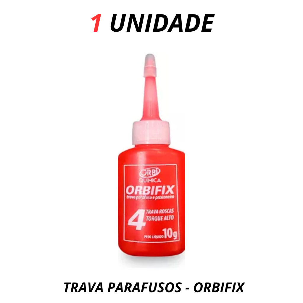 Trava Parafusos Vermelho - OrbiFix 10G | Shopee Brasil