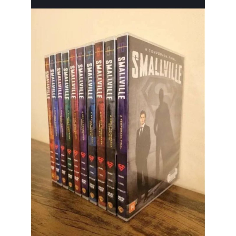 COLEÇÃO SMALLVILE COMPLETA 60 DVDS Originais | Shopee Brasil