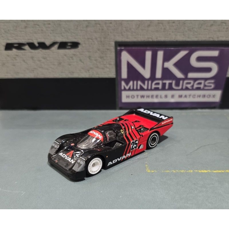 Hot Wheels Porsche 962 Premium Advan Pack2 Preto e Vermelho | Shopee Brasil