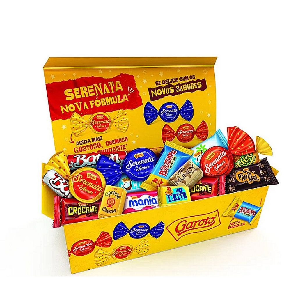 Caixa de Bombom Garoto Garotices Sortidos - 250g | Shopee Brasil