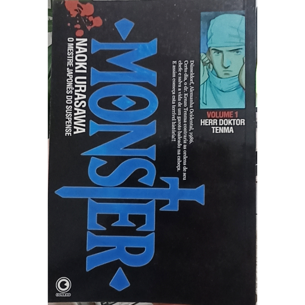 Monster Vol. 1 - Herr Doktor Tenma por Naoki Urasama | Shopee Brasil